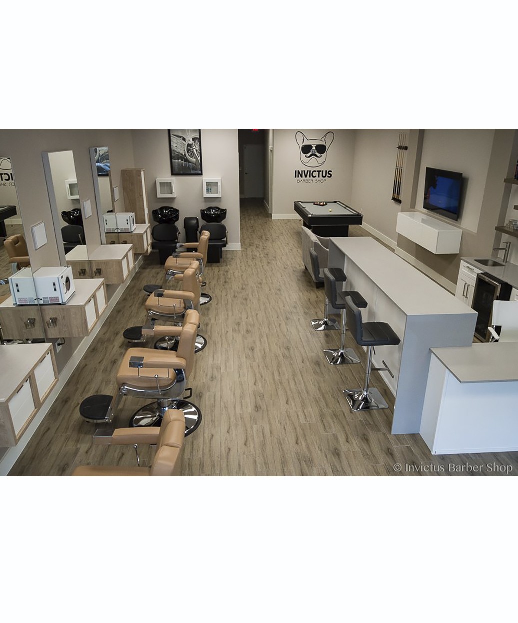 Professional Barber Furniture Packages for Barbershops With Chairs ...