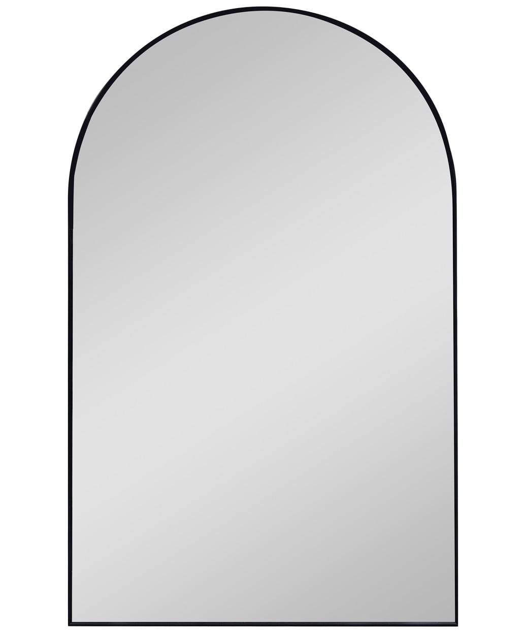 Pibbs Roma 48" Arched Salon Mirror 11MIR with Aluminum Frame Available ...