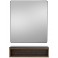 Pibbs 6003 Color Cubby Styling Station & Mirror with Storage Shelf and ...