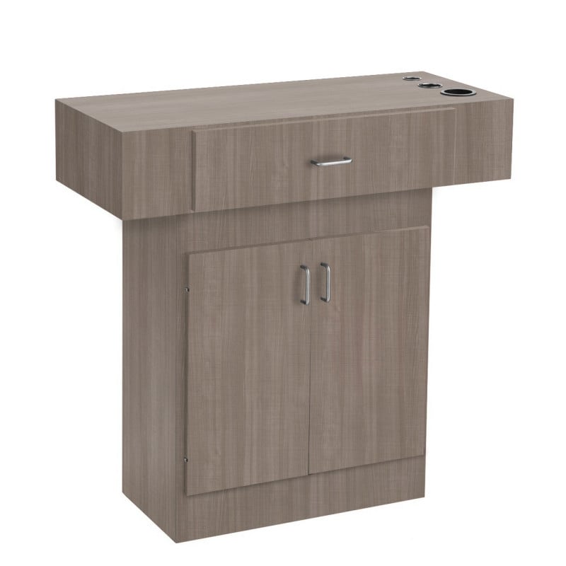 Econo Salon Styling Station Cabinet with Storage for Professional Hair ...