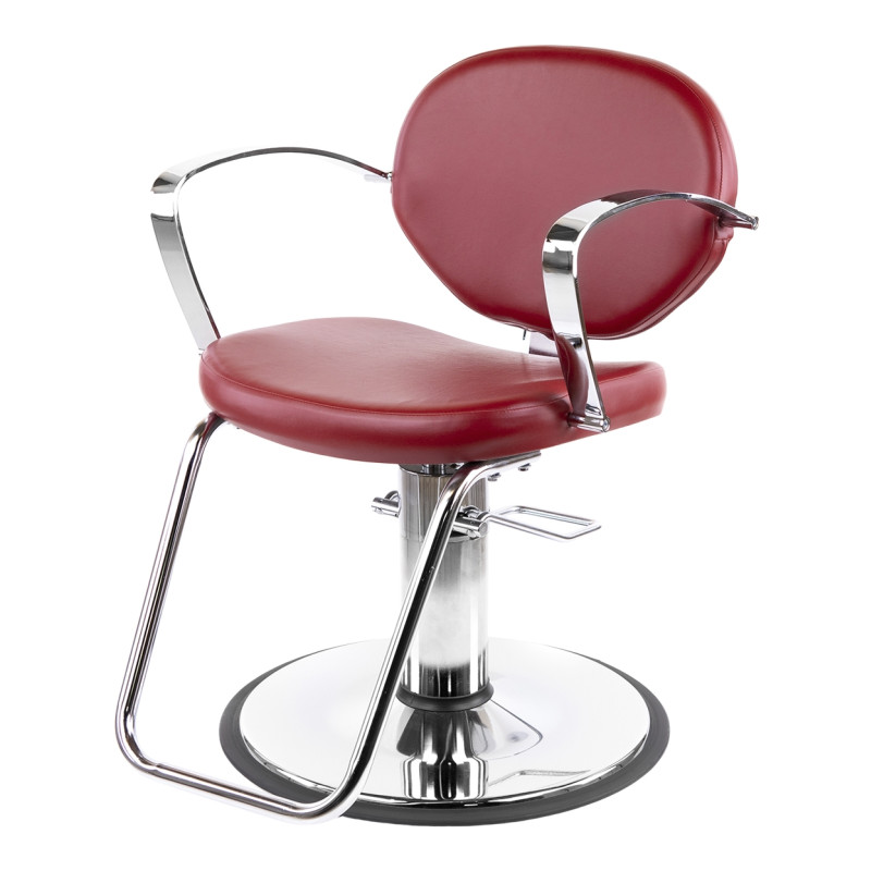 Collins Darcy 3200 Salon Styling Chair with Modern Design Chrome Arms ...