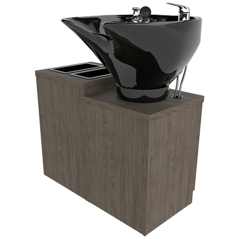 Collins 32 Shampoo Pedestal With Tilting Bowl E1106-32 w/ Plumbing In ...