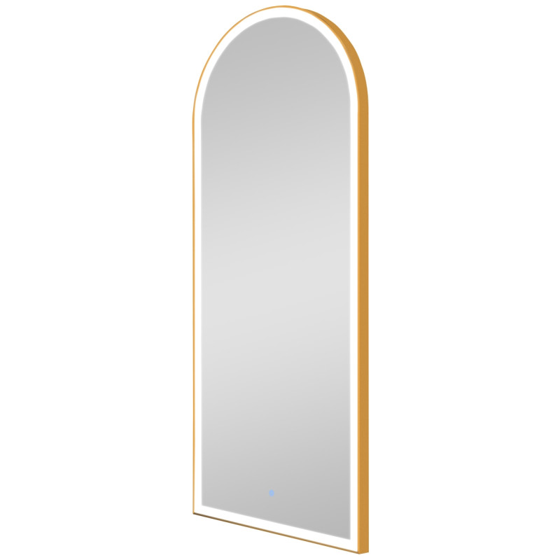 Pibbs Utopia 72 Arched LED Full Length Salon Mirror 19MIR with LED Lit ...