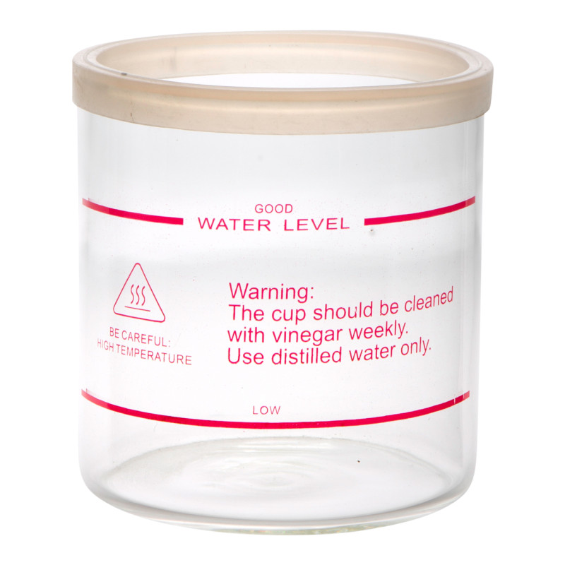 Glass Beaker Replacement for 10 in 1 Facial Steamer Tempered Glass with ...