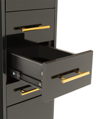 Modena Ultra Double Sided LED Styling Station w/ Full Length LED Mirror ...