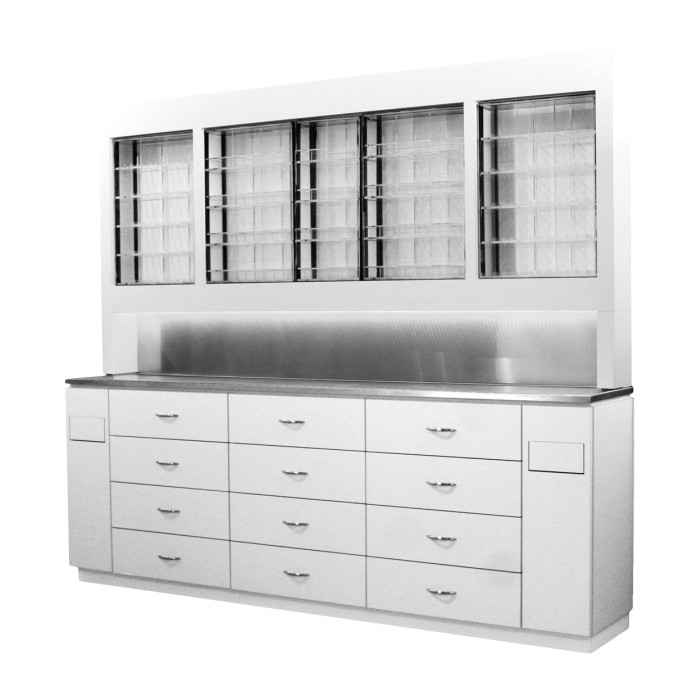 Collins 48 Color Dispensary with Shelves E1136-48 w/ Extra Storage ...
