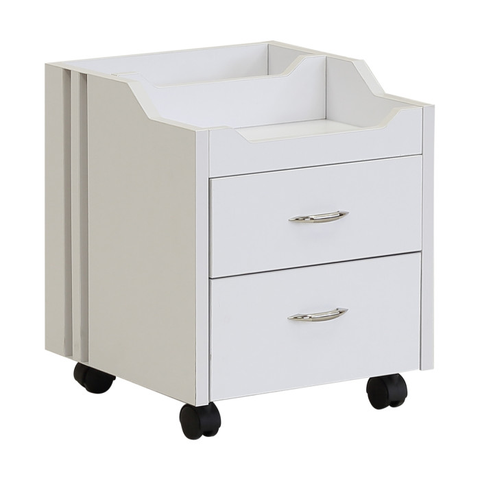 Jenny 3-Tier Esthetician Utility Cart / Trolley with Drawer on Rolling ...