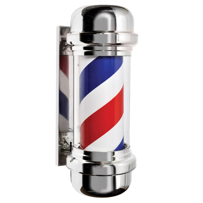 Marvy #55 Mid-Size Barber Pole for Barber Shops Authentic Barber pole ...
