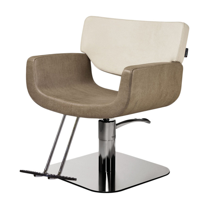Lexus Salon Styling Chair with Wide Seat, Curved Arms & Lumbar Support ...