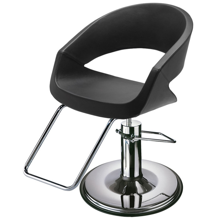 Pibbs Latina Salon Styling Chair 3906 w/ Upholstered Arms & Extra Wide ...