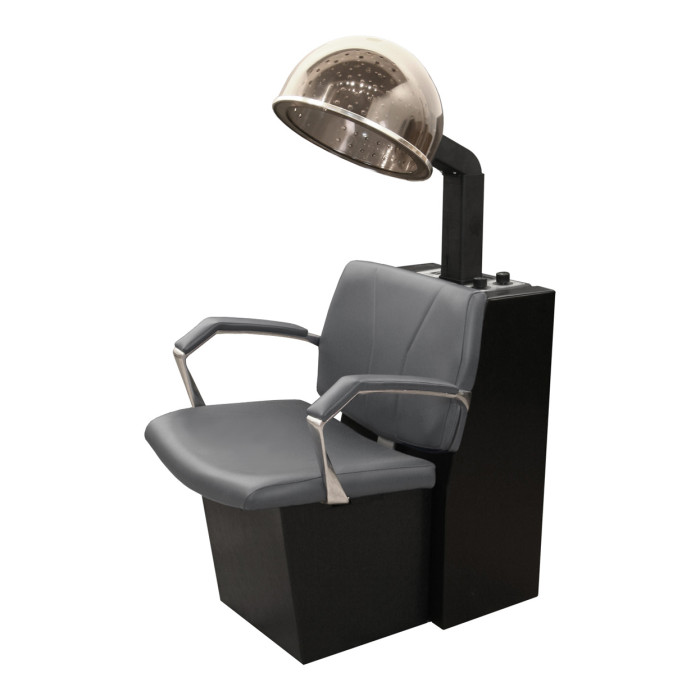 Pibbs Pisa Salon Dryer Chair 3769 Hooded Dryer Chair w/ Wide Seat Rust ...