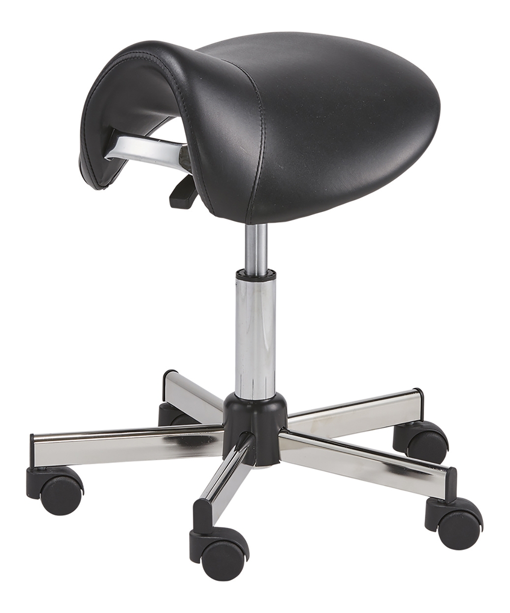 Pibbs Mid Pony Salon Technician Stool 678 On Casters w/ Extra Thick ...
