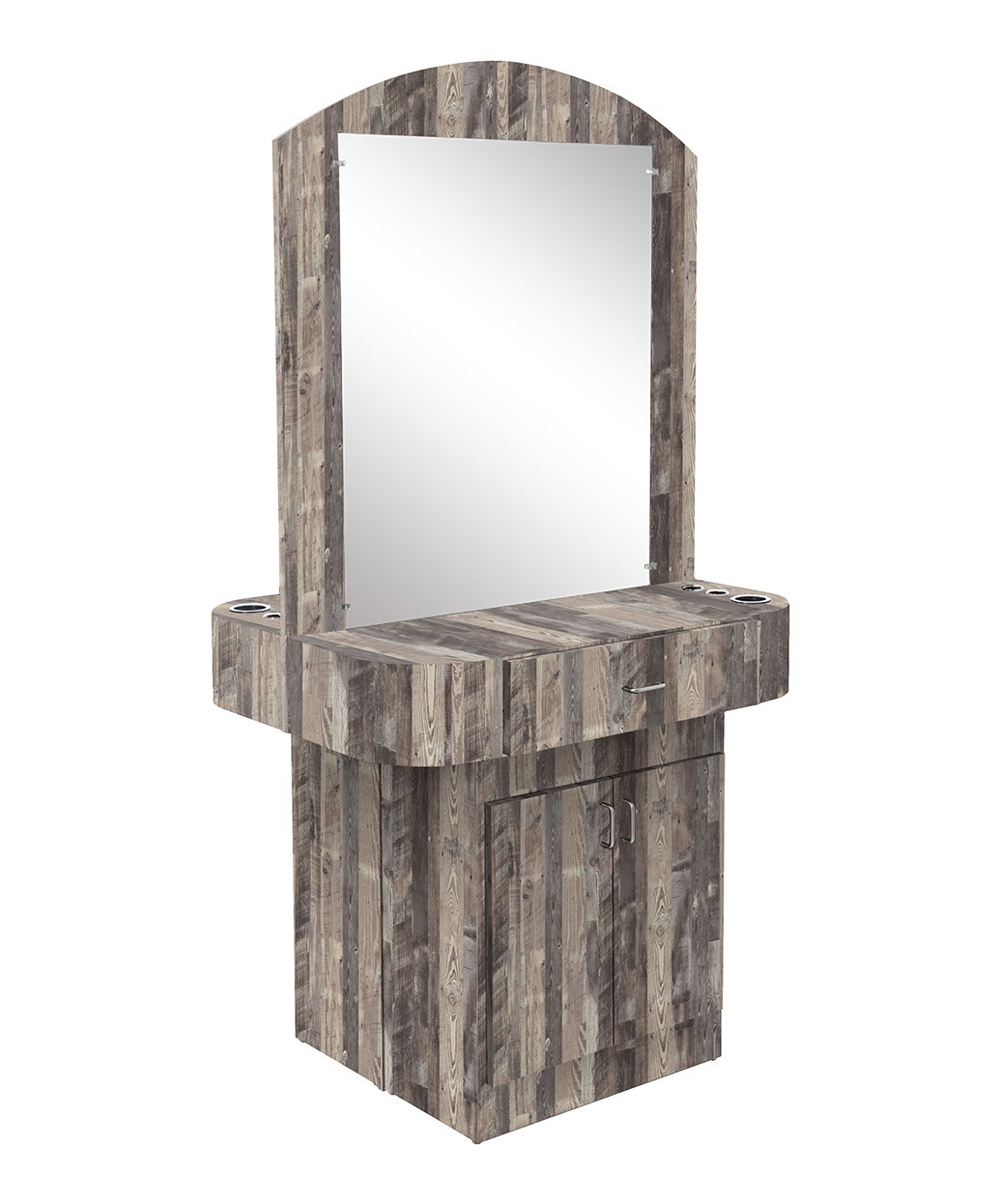 Jazz Double Sided Salon Styling Station With Two 30 x 36 Mirrors for ...