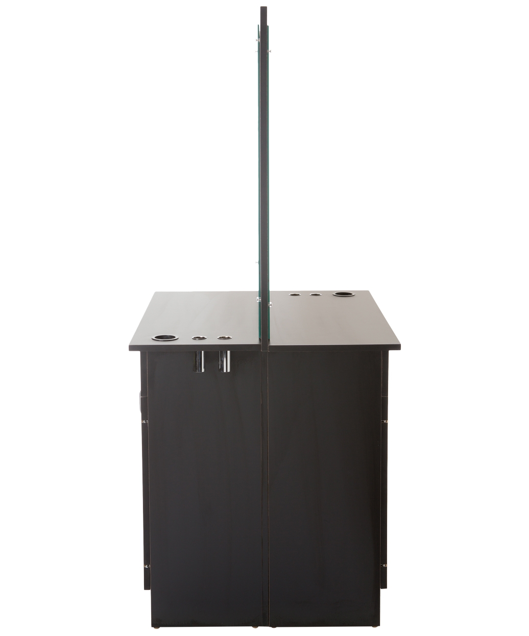 Miami Double Sided Salon Styling Station with Two 30 x 36 Mirrors For ...