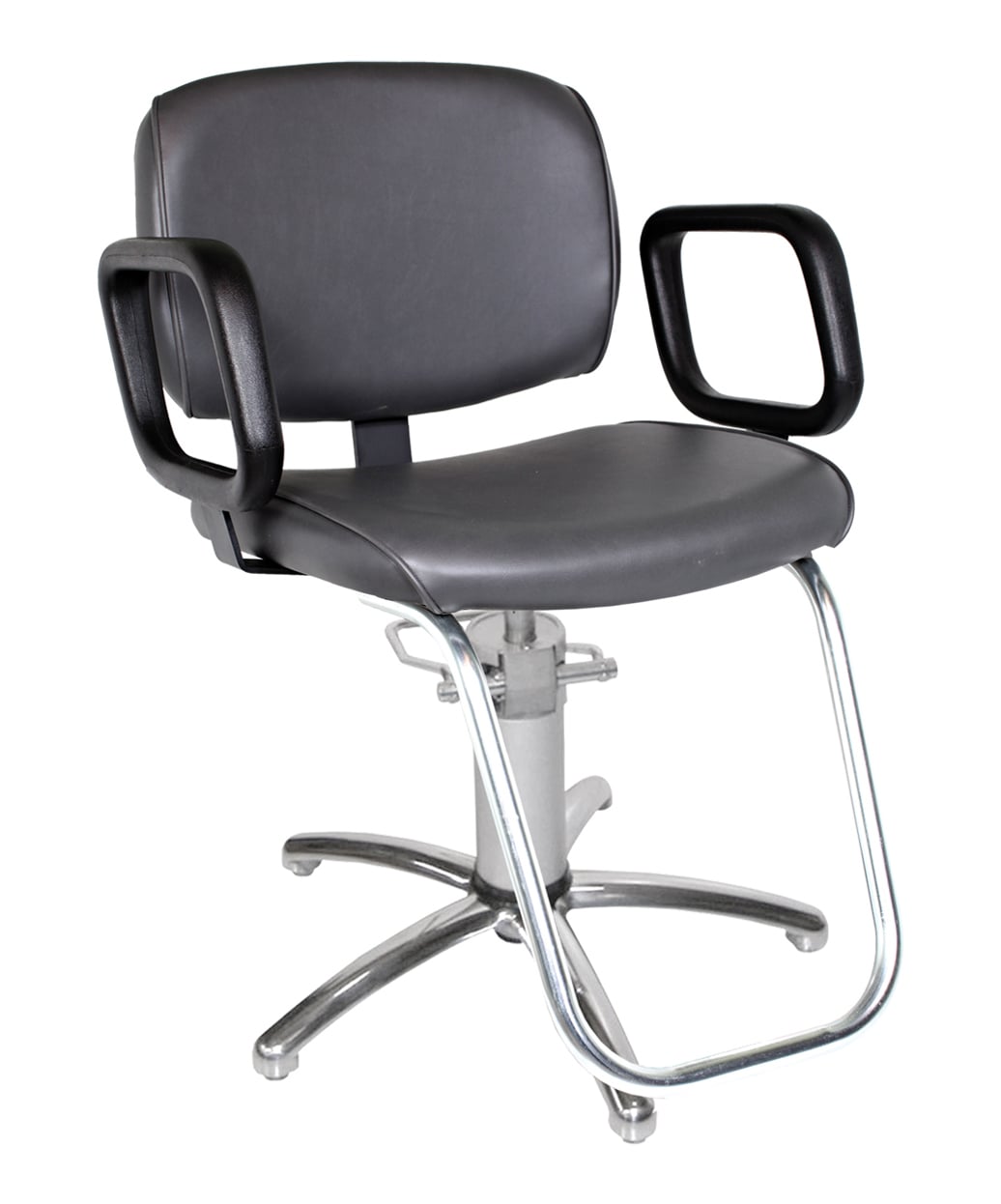 Collins QSE 1800 Salon Styling Chair With Contoured Backrest Hydraulic ...