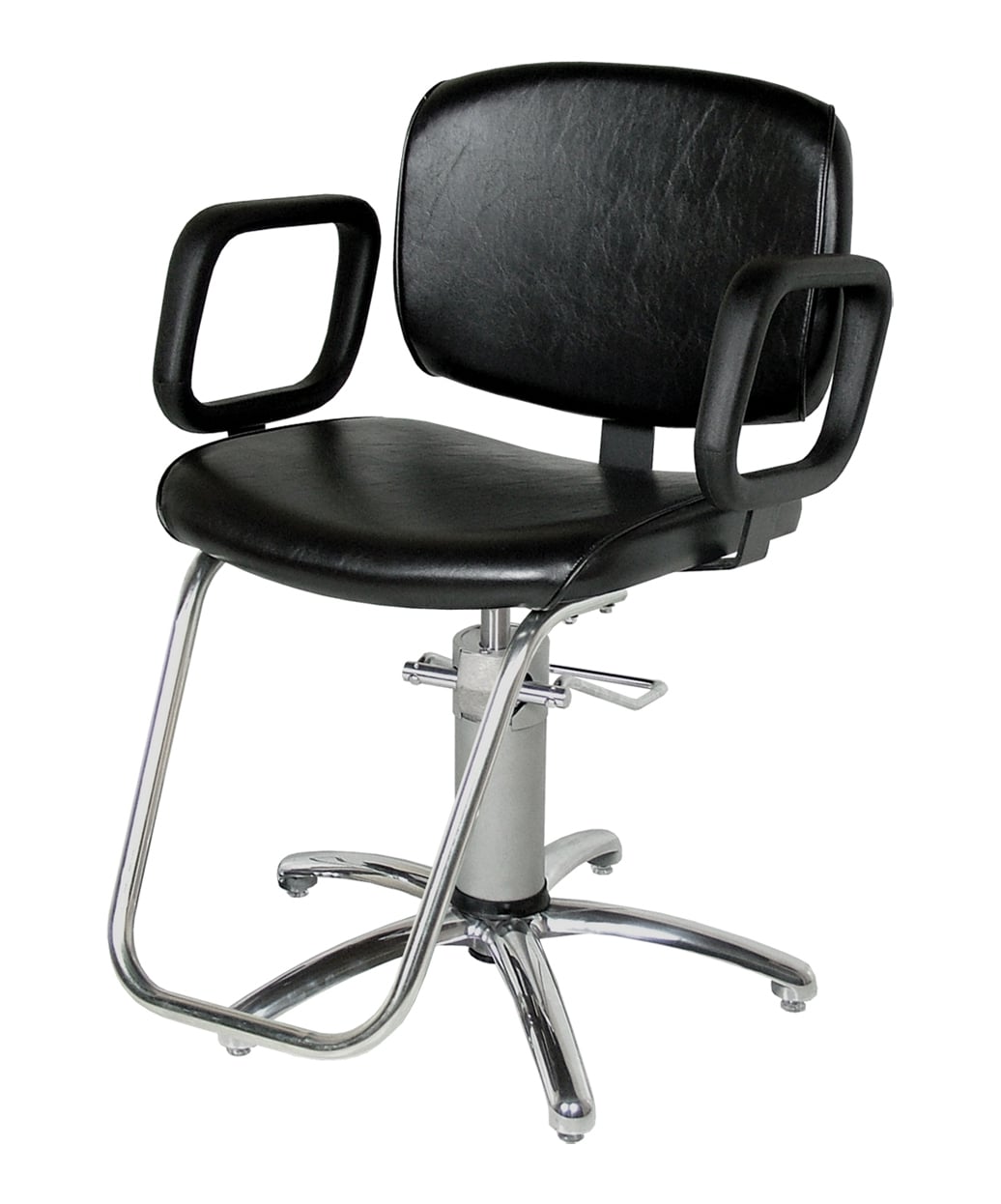 Collins QSE 1800 Salon Styling Chair With Contoured Backrest Hydraulic ...