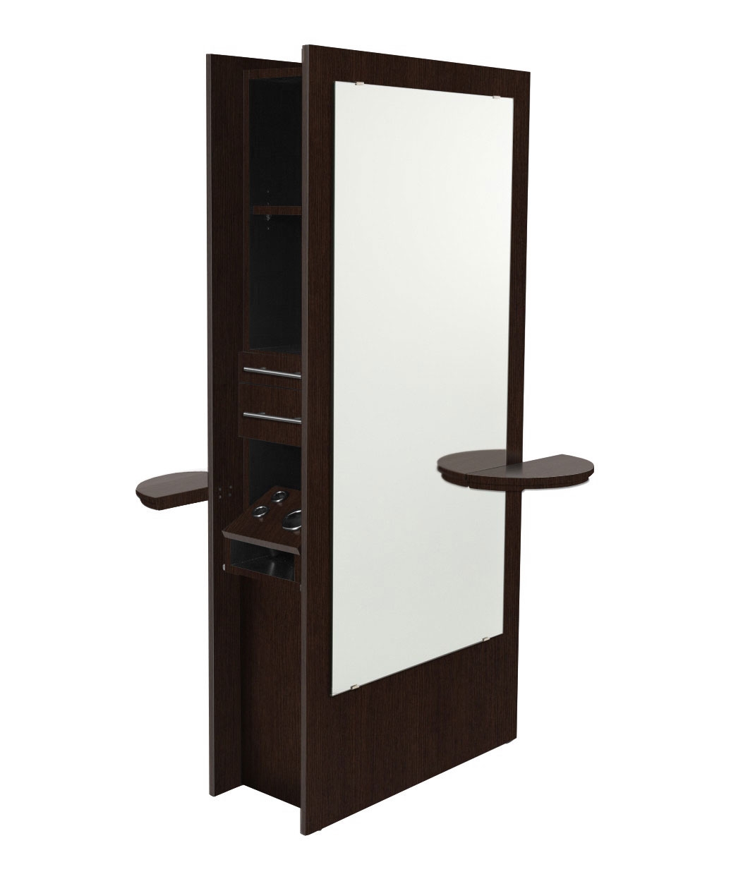 Nobu Double Sided Salon Styling Station with 60 Full-Length Mirrors For ...