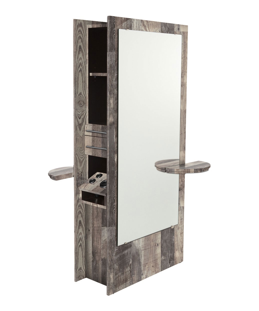 Nobu Double Sided Salon Styling Station with 60 Full-Length Mirrors For ...