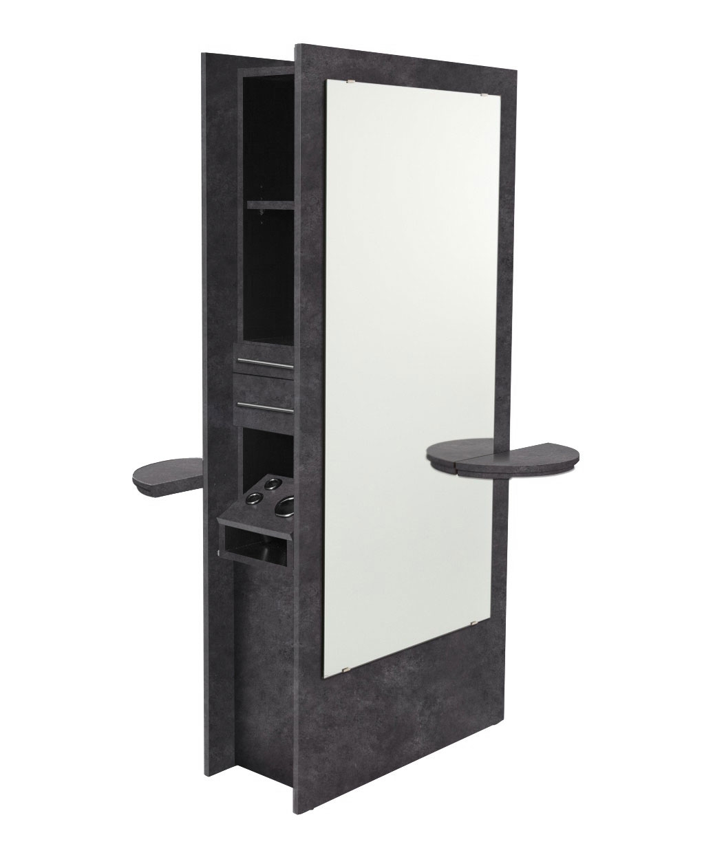 Nobu Double Sided Salon Styling Station with 60 Full-Length Mirrors For ...