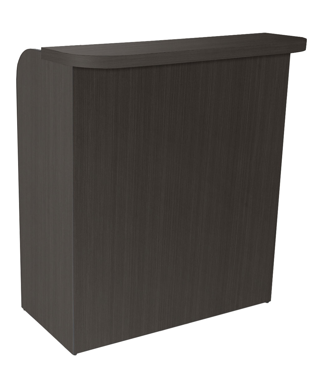 Square Salon Reception Desk with 2 Storage Drawers Made in USA ...