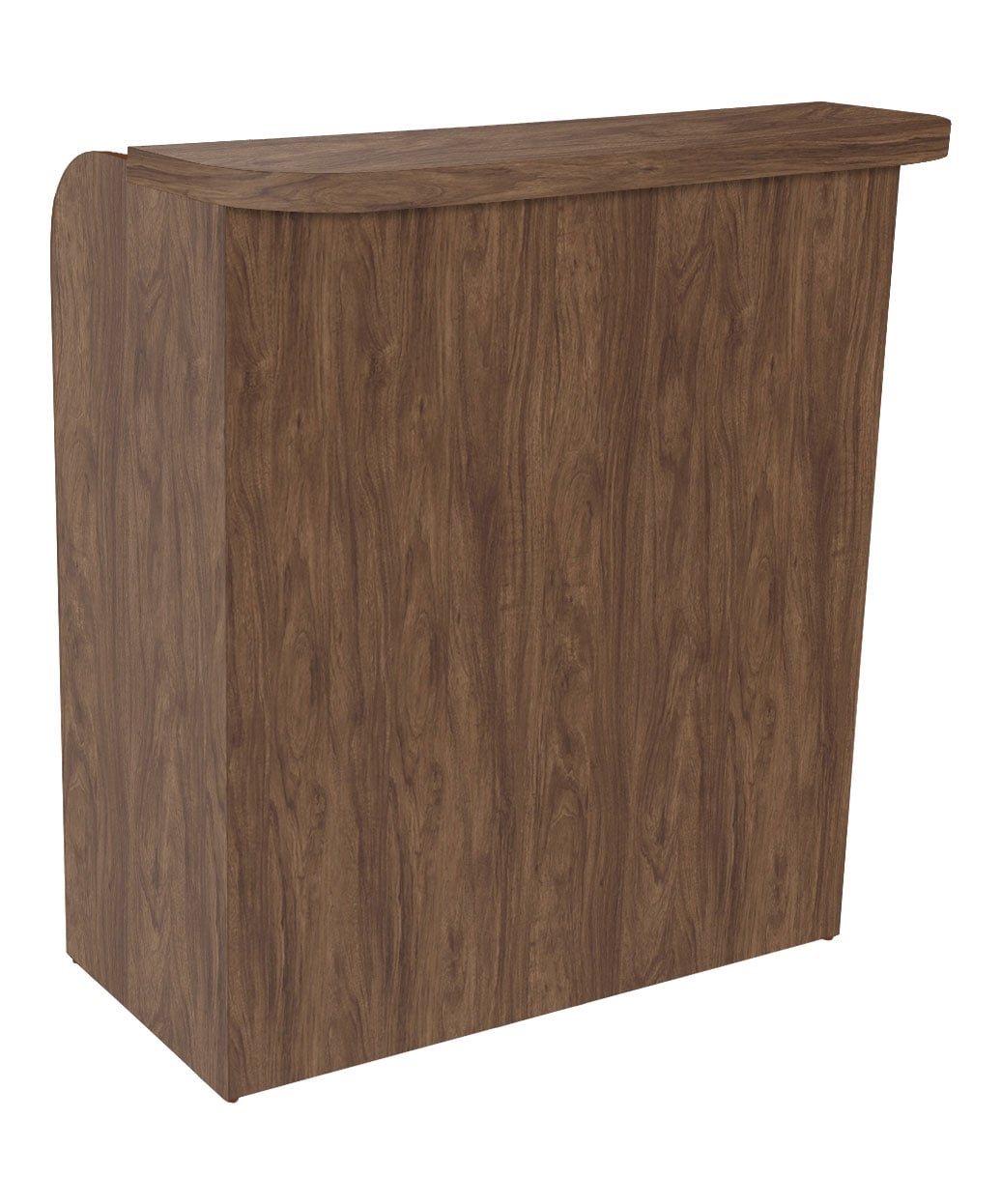 Square Salon Reception Desk with 2 Storage Drawers Made in USA ...