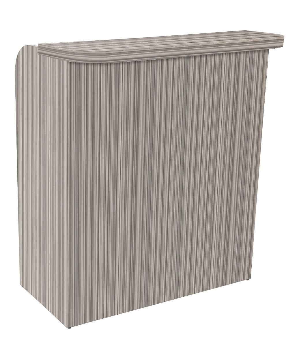 Square Salon Reception Desk with 2 Storage Drawers Made in USA ...