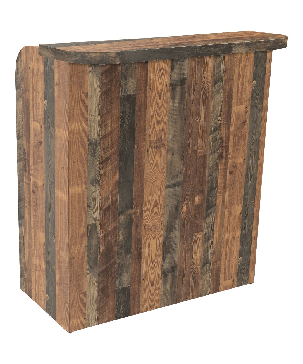 Square Salon Reception Desk with 2 Storage Drawers Made in USA ...