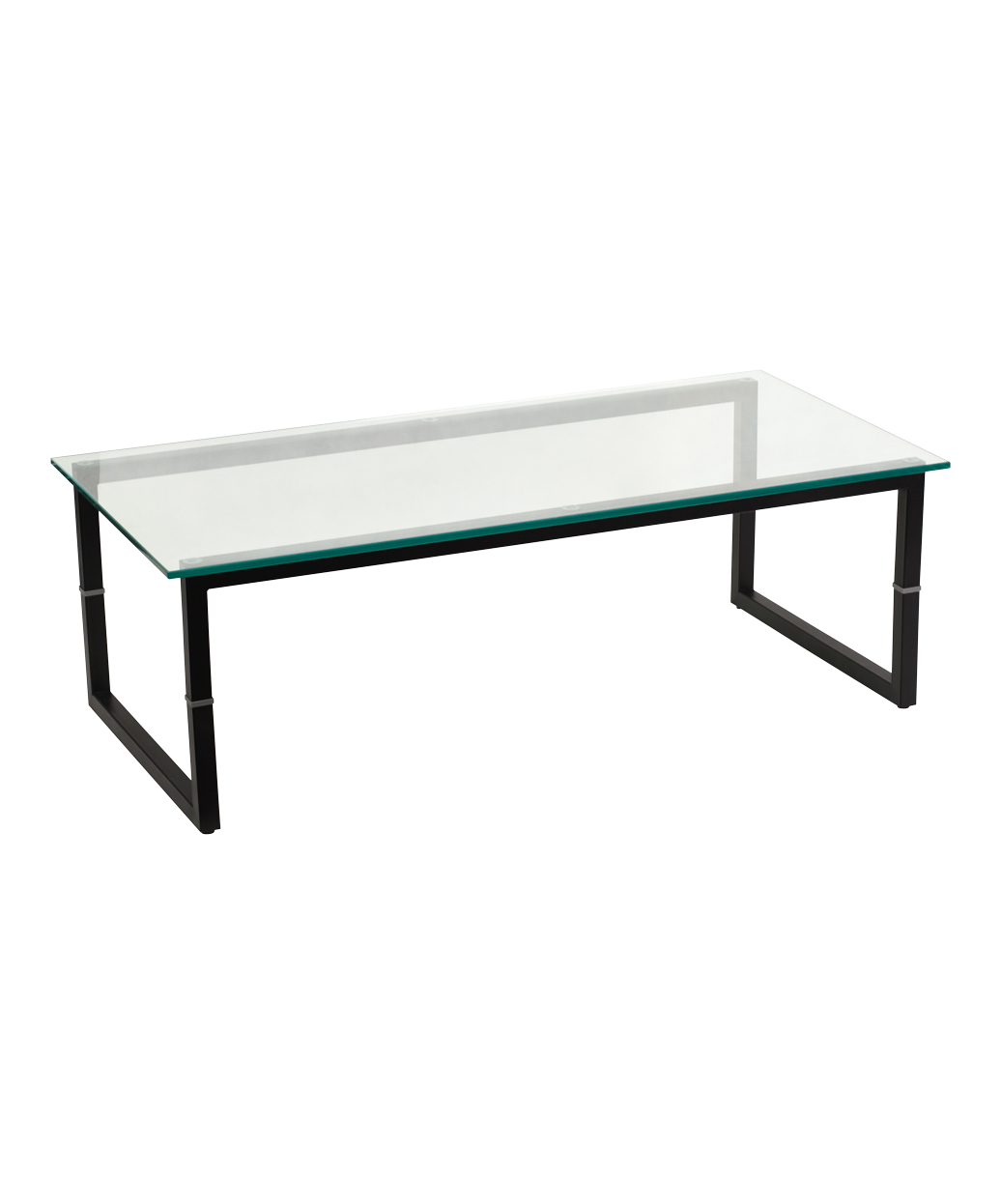Contemporary Glass Salon Reception Center Table for Salon & Spa Waiting ...