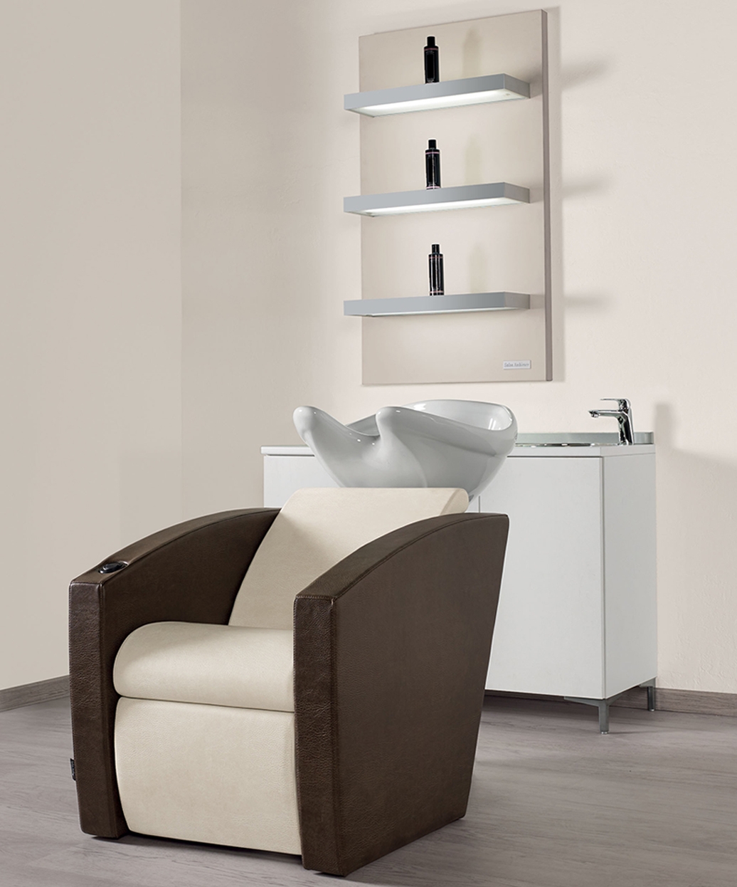 Salon Ambience Mirage Backwash Unit WU111 Made In Italy Shampoo Chair ...