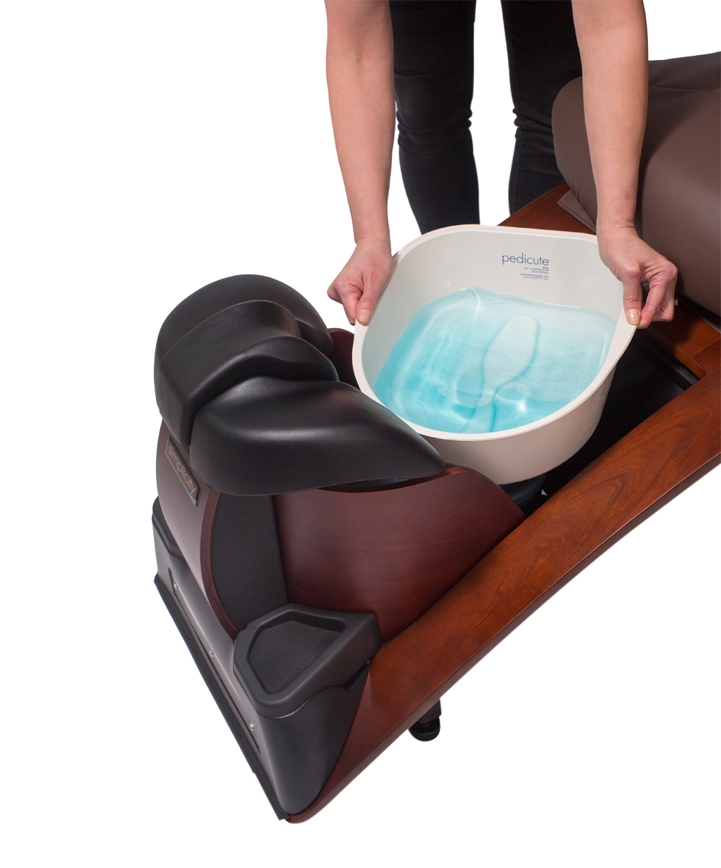 Continuum Simplicity LE No Plumbing Pedicure Spa Chair with Massage ...
