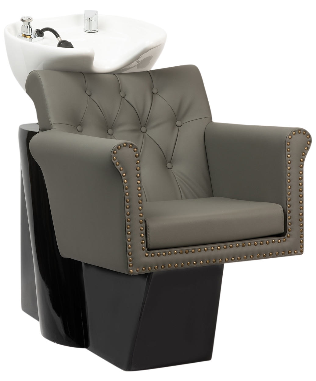 Chelsea Backwash Unit with Removable Seat Cushion & Shampoo Bowl / Sink ...