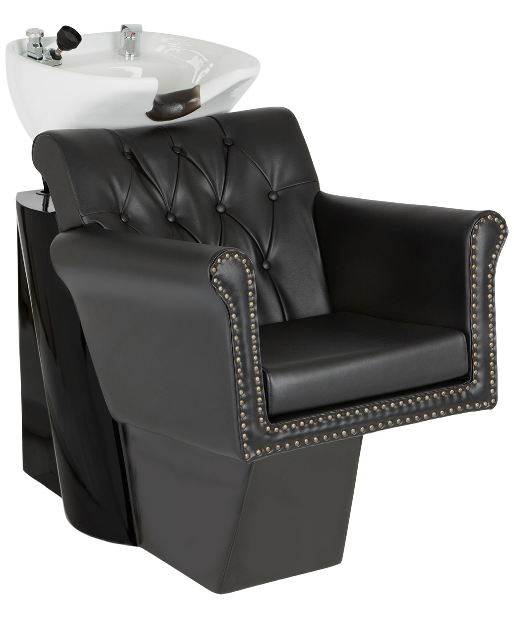 Chelsea Backwash Unit with Removable Seat Cushion & Shampoo Bowl / Sink ...