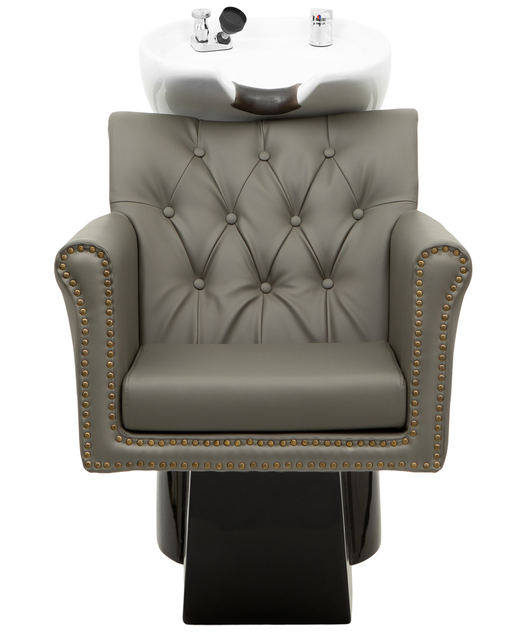 Chelsea Backwash Unit with Removable Seat Cushion & Shampoo Bowl / Sink ...