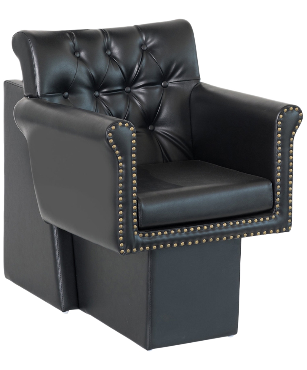 Chelsea Salon Dryer Chair w/ Wide Seat Tufted Design Removable Seat ...