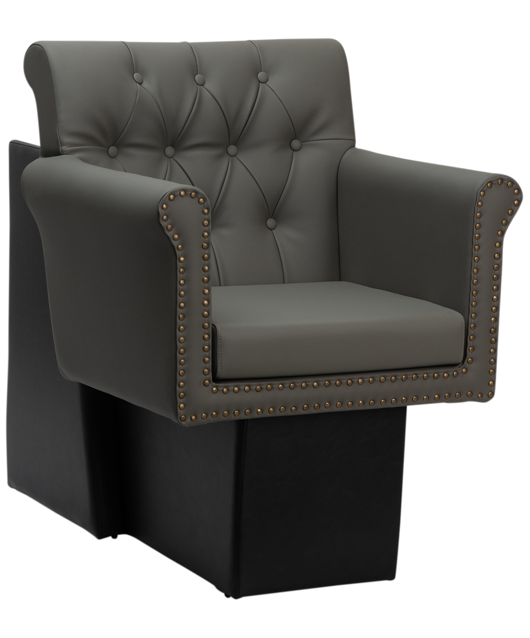 Chelsea Salon Dryer Chair w/ Wide Seat Tufted Design Removable Seat ...
