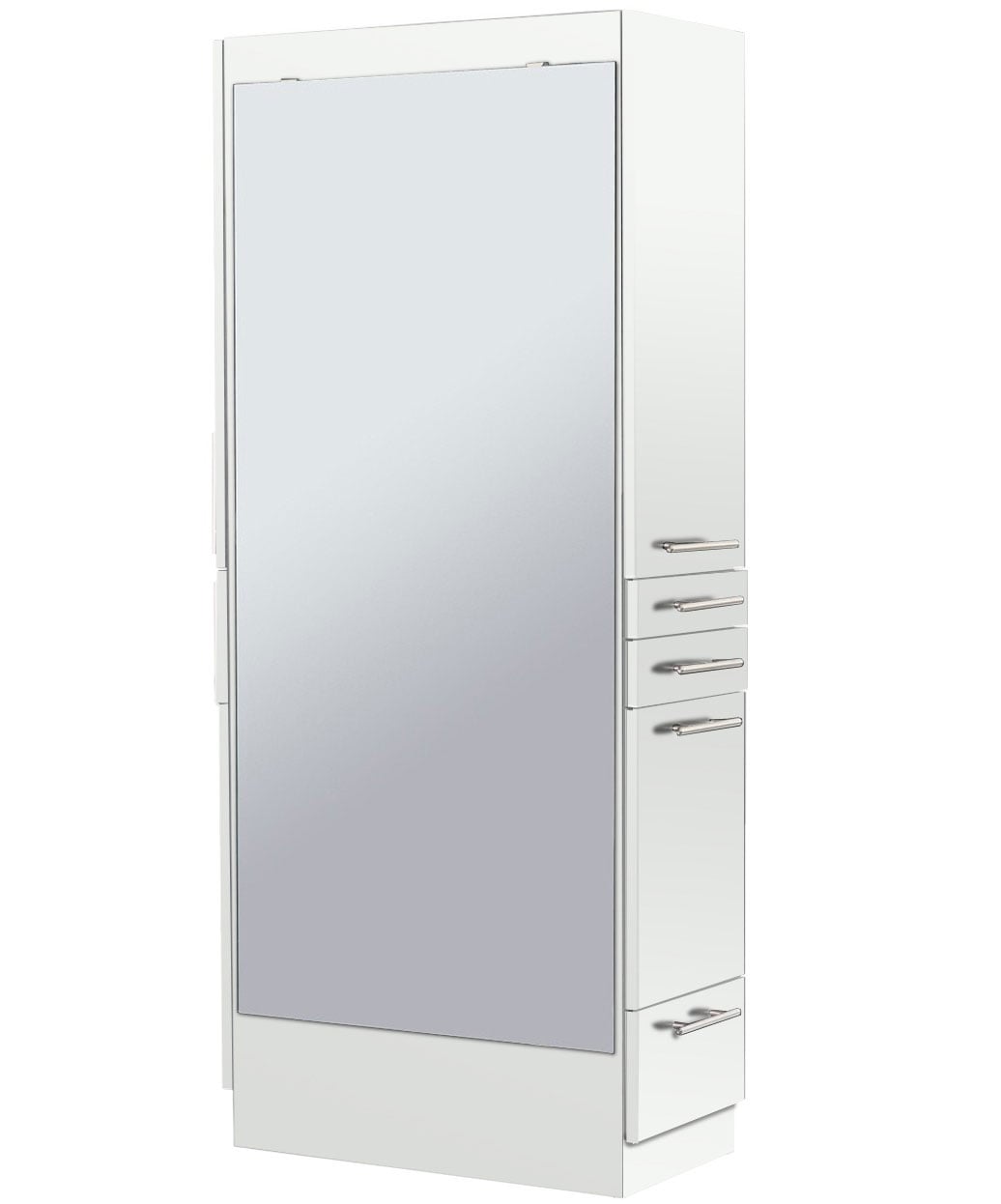 Maxim Double Sided Salon Styling Station with Two Full Length Mirrors ...