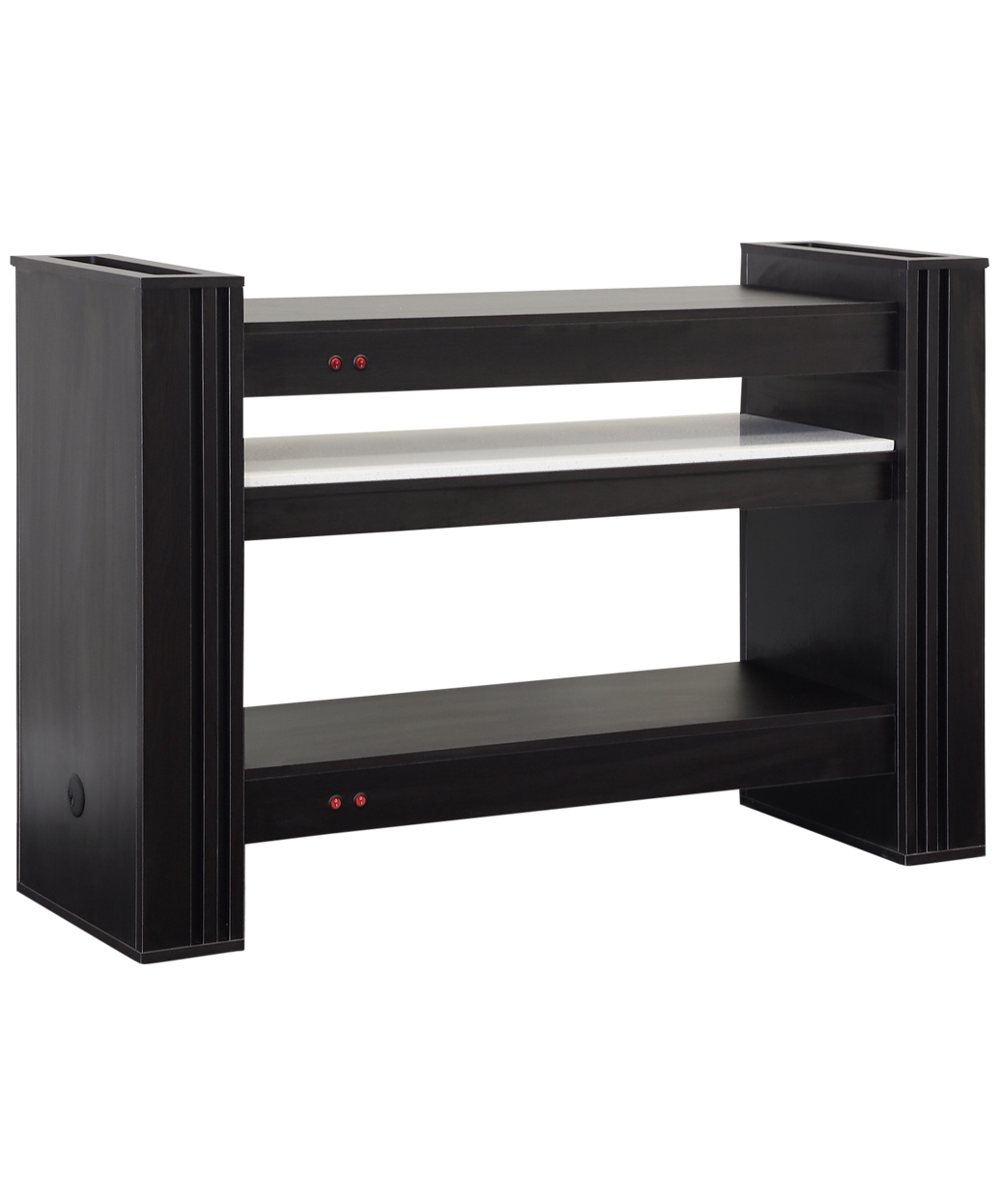 J&A Nail Drying Table / Desk with White Granite Top and Walnut Finish ...