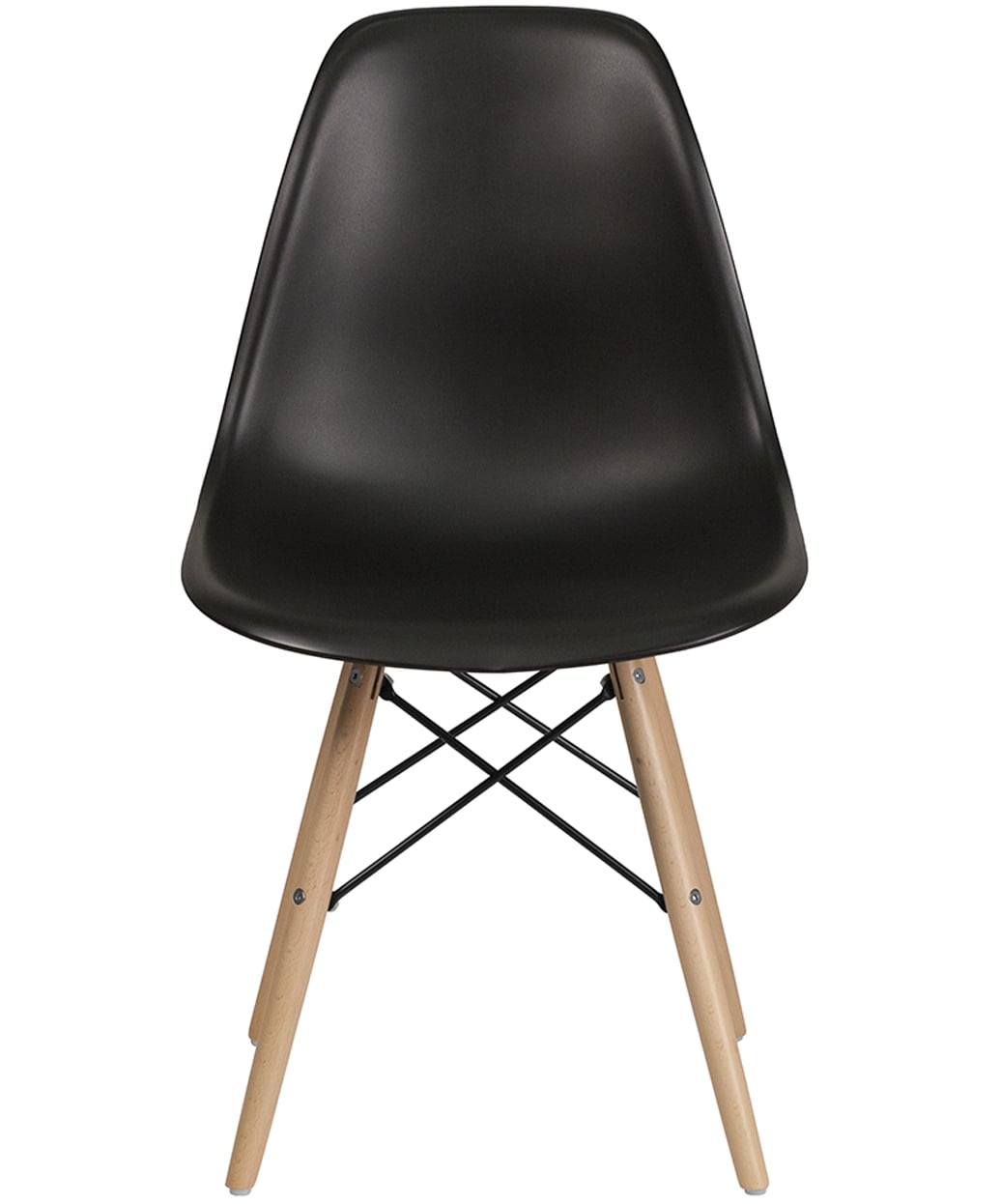 Regal Salon Reception Chair with Wood Base Waterfall Seat and Contoured ...