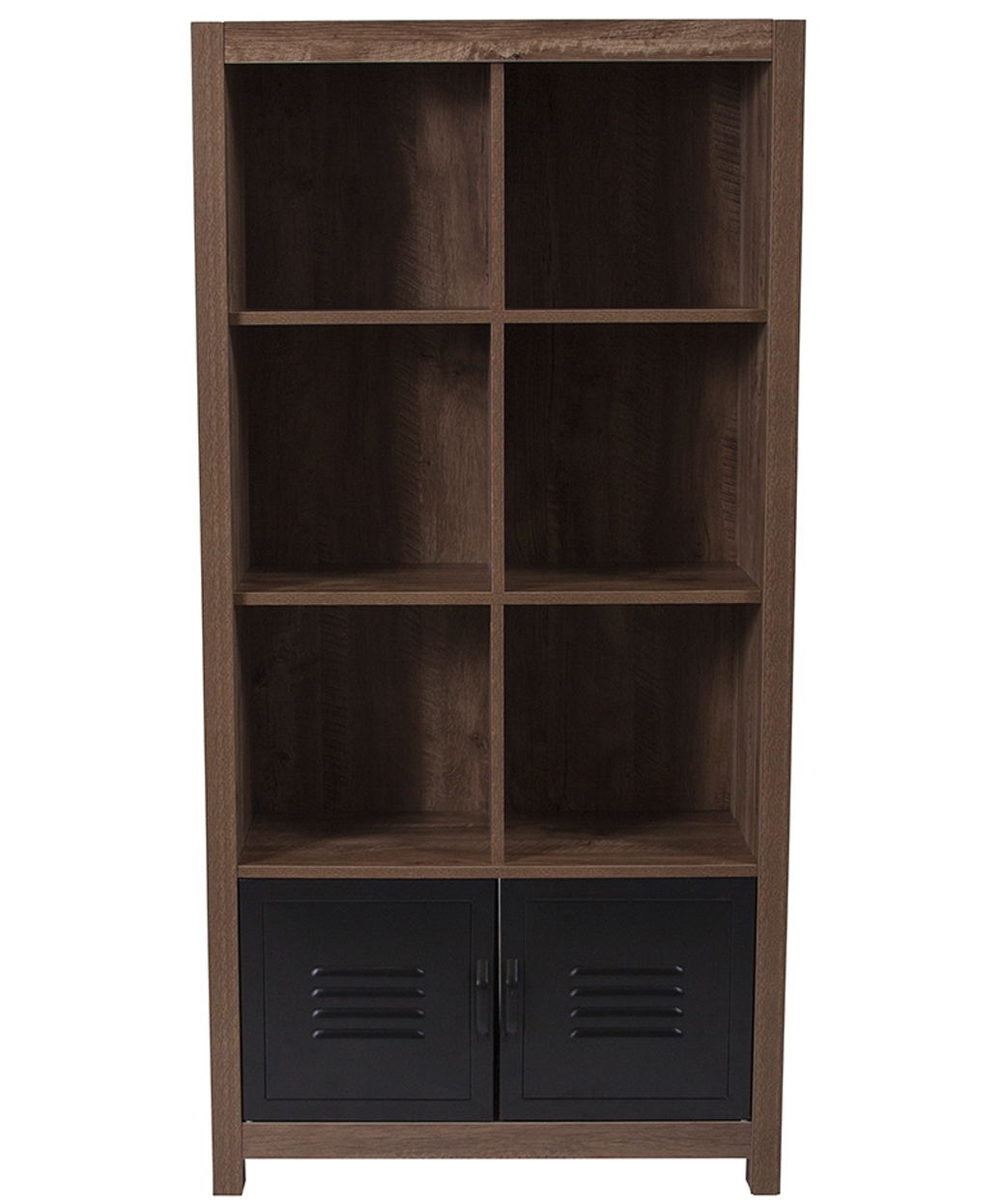 Monroe Salon Retail Display with Storage and Shelves Oak Woodgrain ...