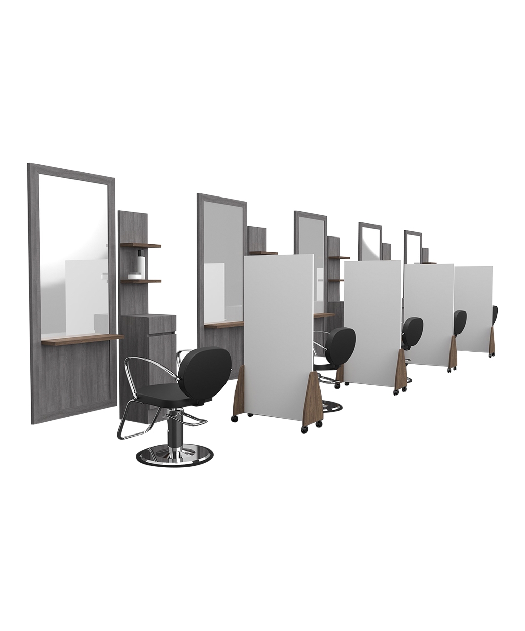 Collins Basic Partition Panel CPP.W Black or While Separation Panels w ...