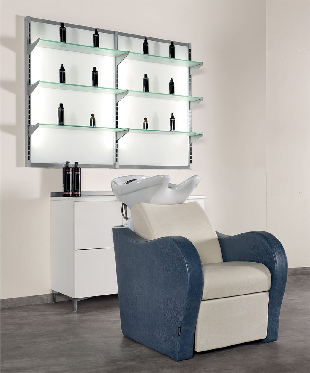 Salon Ambience Luxury Backwash Unit WU018 Made In Italy Shampoo Chair ...