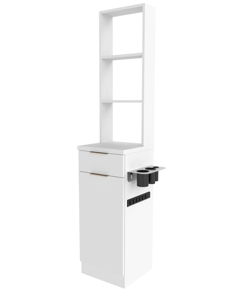 Collins Finley Styling Tower with Framed Retail E1031 w/ Stainless ...
