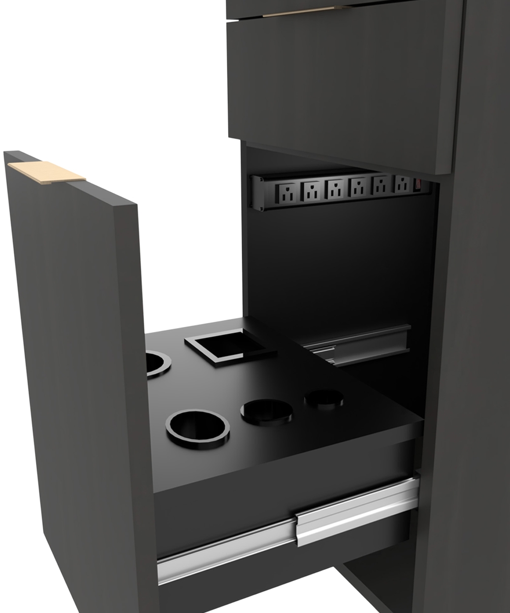Aspen Styling Tower with Metal Legs and Floating Retail E1032P w/ Tool ...