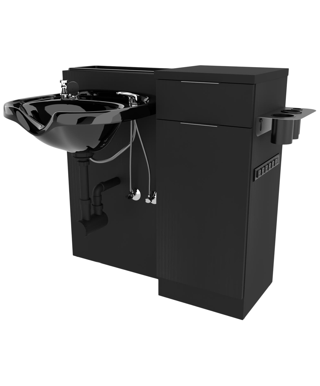 Collins Finley Wet Station E1051 Barber Station w/ Stainless Steel Teel ...