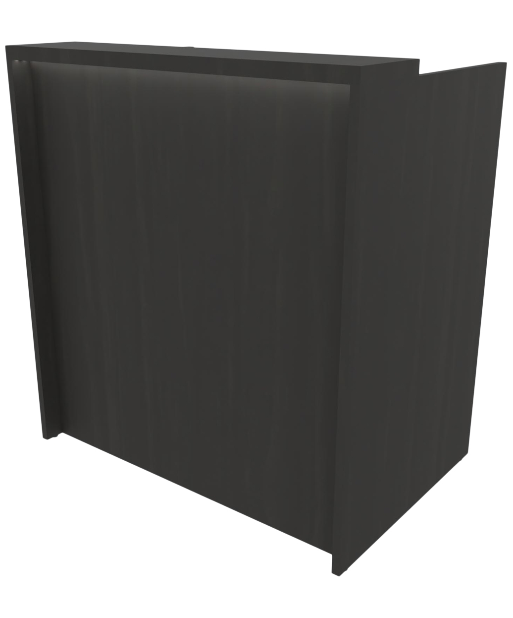 Collins Nico Concierge Desk with LED light E1165-36 w/ Toe Kick ...