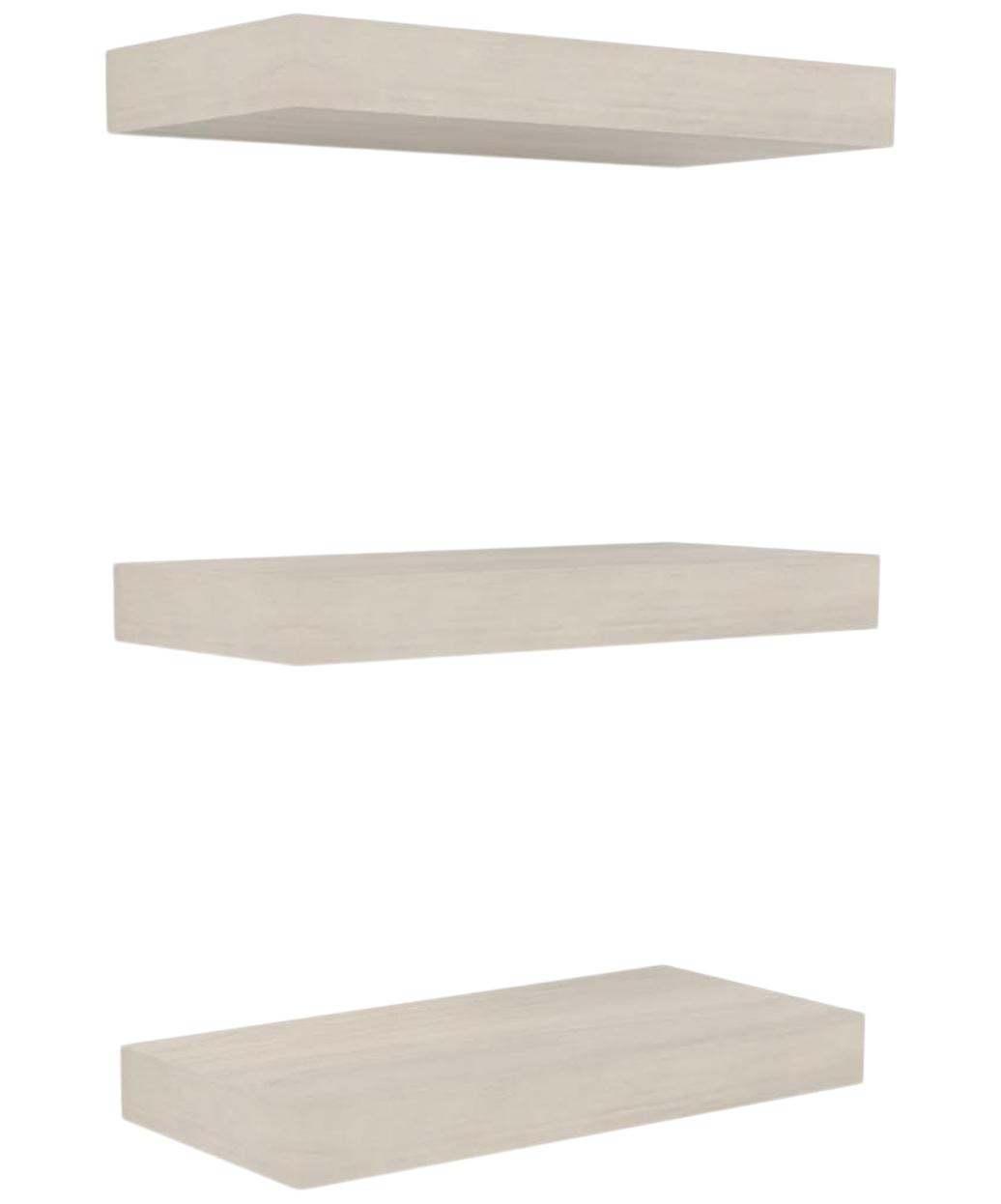 Collins 18 Floating Retail Shelves E1174-18 Salon Retail Display w/ 3 ...