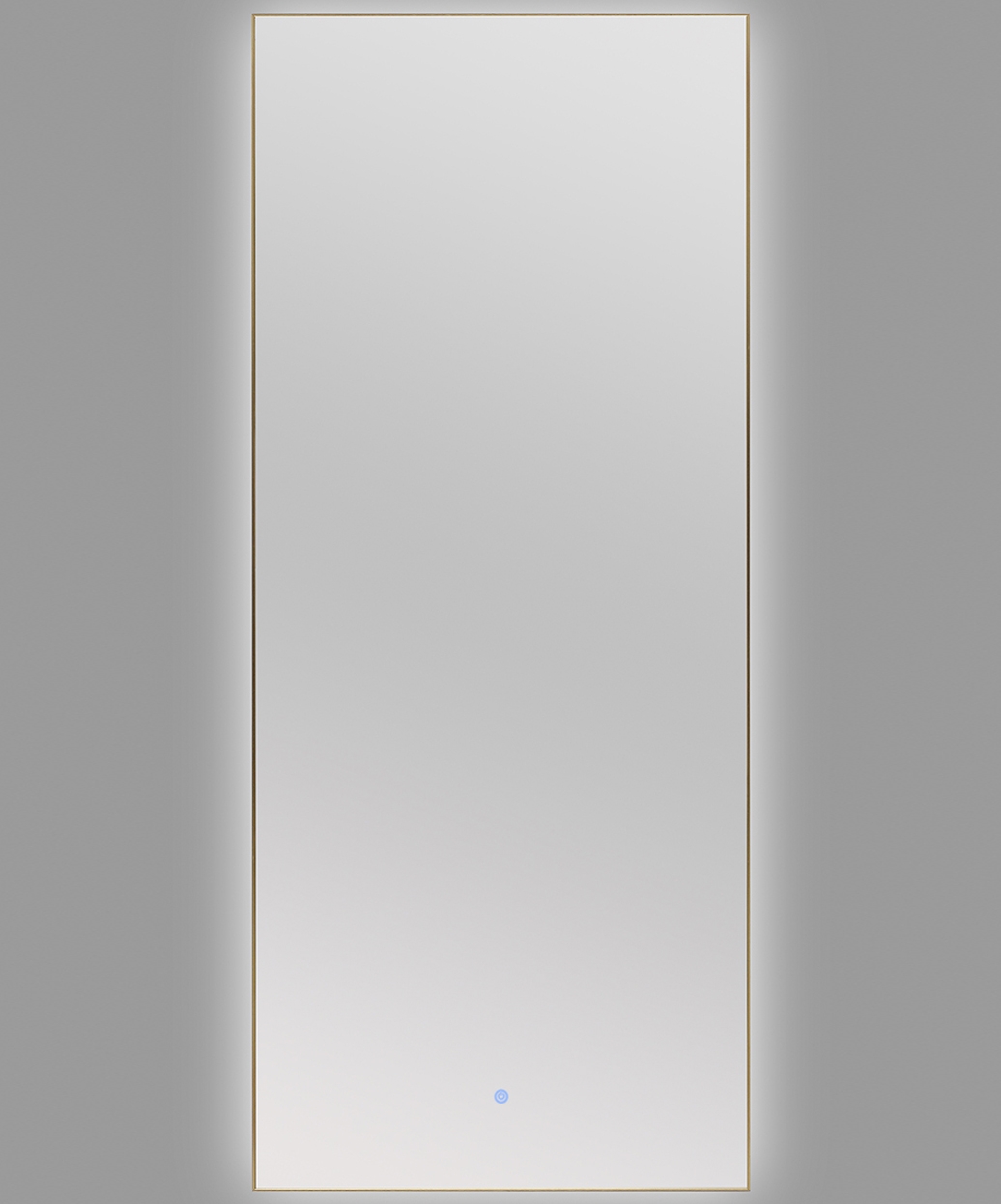 Pibbs Lucia 72 LED Backlit Full Length Salon Mirror w/ Metal Frame Available in 3 Colors | Buy ...