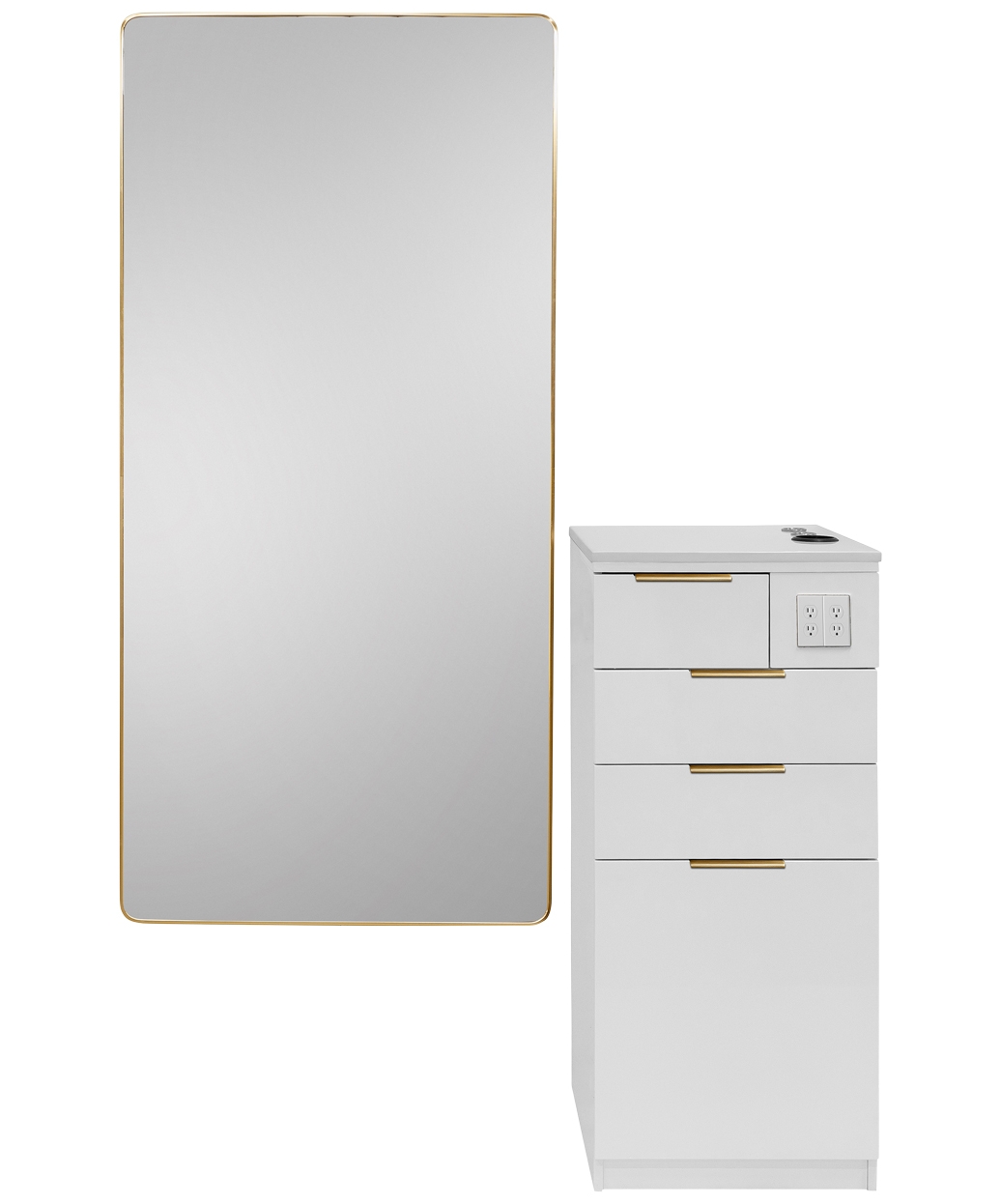 Pibbs 6008 Verona Styling Station & Mirror | Buy-Rite Beauty