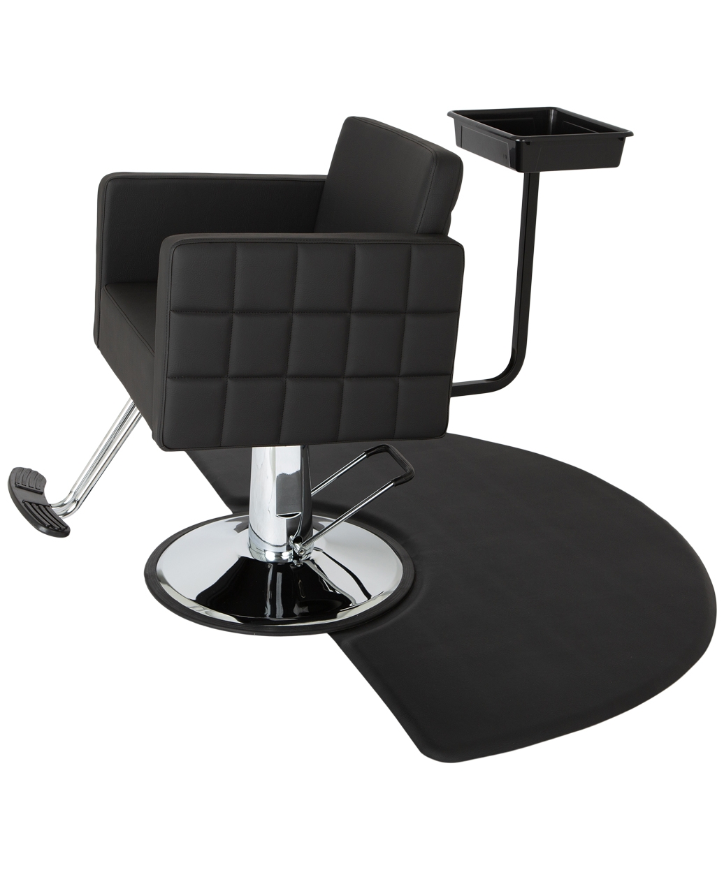 Quick Tray Rotating Salon Caddy with Swivel & Color Tray - Fits Any ...