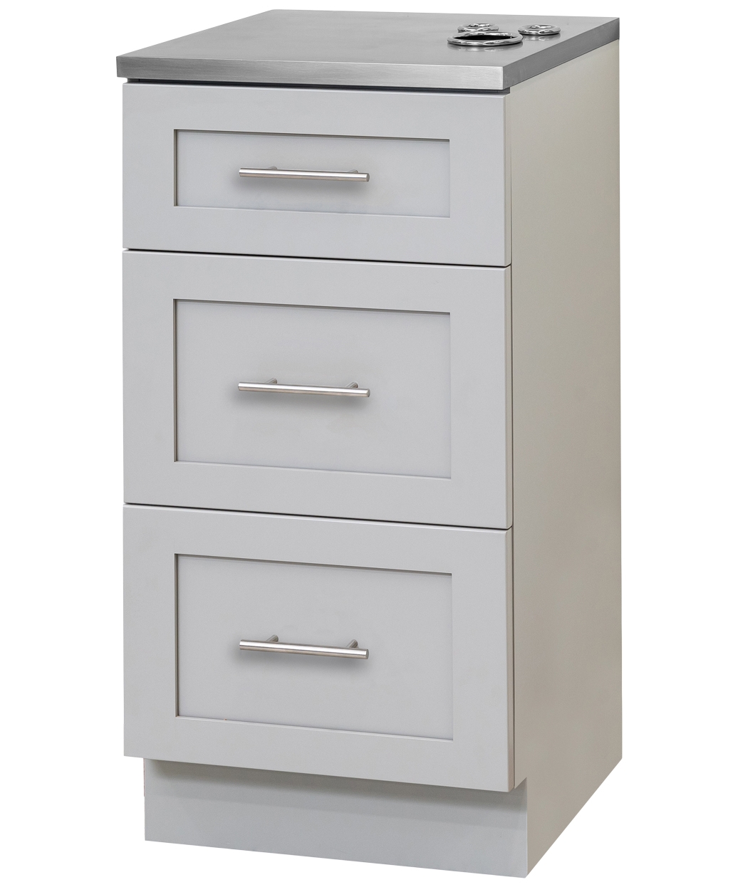 Pibbs 6050 Shaker Salon Styling Station w/ Stone Top and Appliance ...